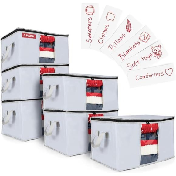 Storage & Organization | Storage Bag 6l Closet Declutter Organizer ...